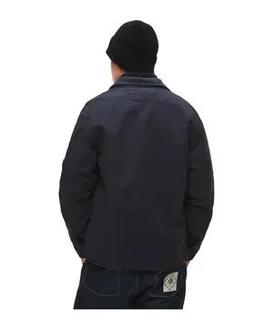 C.P. COMPANY Color-blocked Collar Workwear Jacket