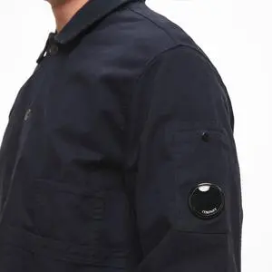 C.P. COMPANY Color-blocked Collar Workwear Jacket
