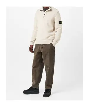 Stone Island Half-button Jumper
