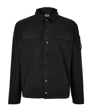 C.P. COMPANY Collared Workwear-style Shirt Jacket
