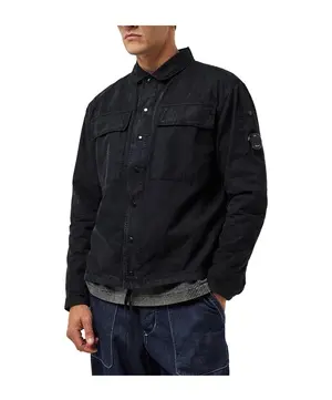 C.P. COMPANY Collared Workwear-style Shirt Jacket