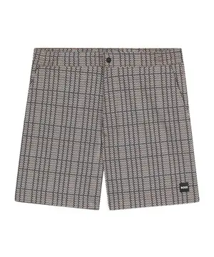 Hugo Boss Bw Beach Swim Shorts - Gray