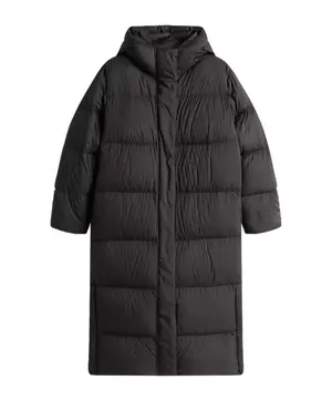 Tommy Hilfiger Maxi Down Puffer Jacket - Black