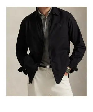 Polo Ralph Lauren Garment Dye Overshirt - Black