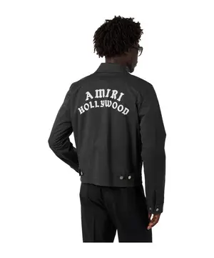 Amiri Zip-up Jacket With Embroidered Lettering