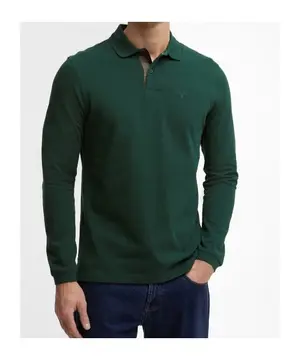 Barbour Long-sleeved Polo Shirt