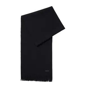 Hugo Boss Knitted Scarf - Black