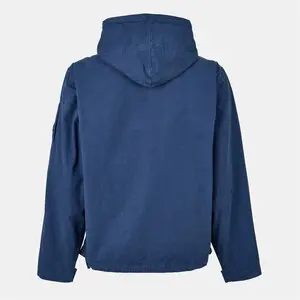 C.P. COMPANY Garment Dyed Zip-up Jacket With Hood