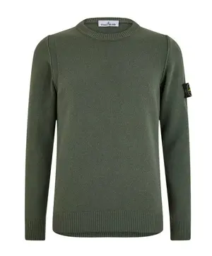 Stone Island Crewneck Jumper - Black