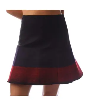 Emporio Armani Dip Dyed Flared Mini Skirt