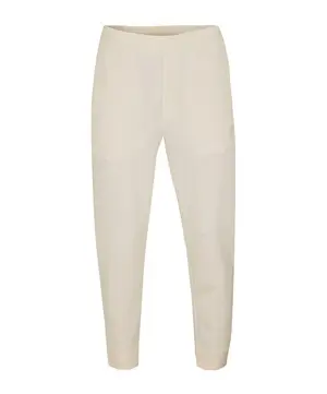 Emporio Armani Fashionable Cuffed Woven Jogger Pants - Nude