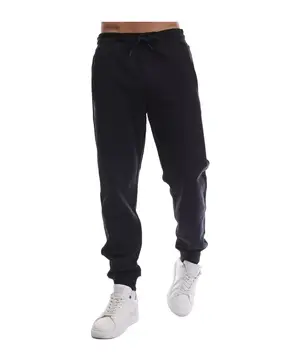 Emporio Armani Straight Leg Trousers - Black