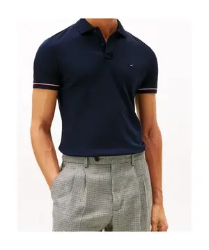 Tommy Hilfiger Logo Short Sleeve Polo Shirt