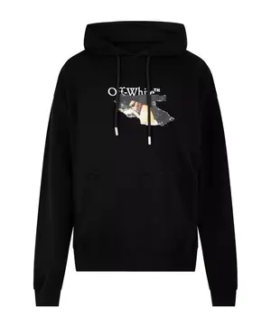 Off-White Fiah Zip Hoodie - Black
