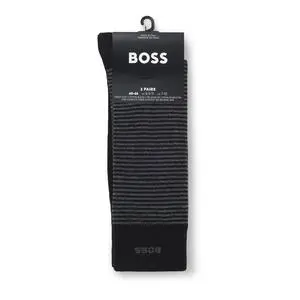 Hugo Boss Striped Long Breathable Pure Cotton Socks