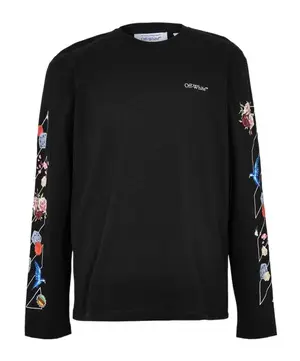 Off-White Logo Long-sleeve T-shirt