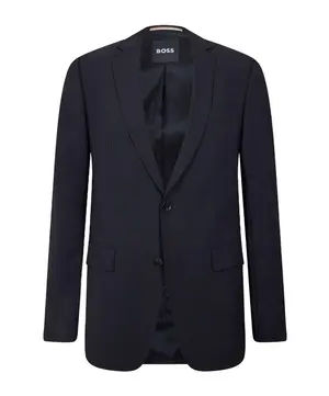 Hugo Boss Single-breasted Blazer - Black