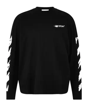 Off-White Logo Long Sleeve T-shirt