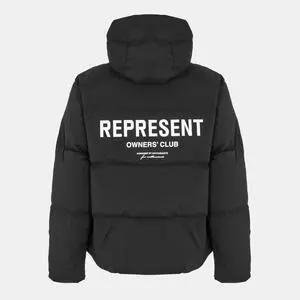 REPRESENT Solid Color Down Jacket
