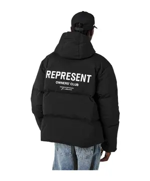 REPRESENT Solid Color Down Jacket