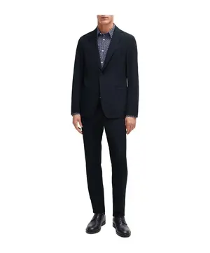 Hugo Boss Single-breasted Blazer - Black