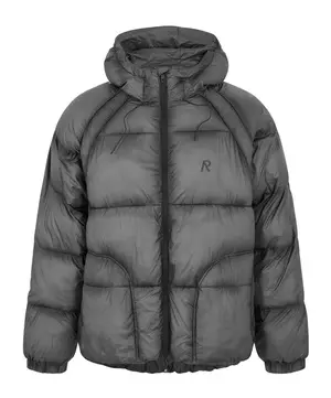 REPRESENT Solid Color Down Jacket - Gray