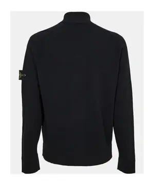 Stone Island Logo Patch Knit Cardigan