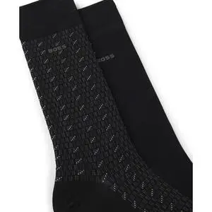 Hugo Boss Pure Cotton Sweat-absorbent And Breathable Cotton Socks