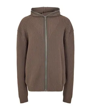 Rick Owens Solid-color Zip Hoodie - Brown