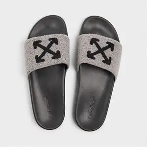 Off-White Terry Sliders