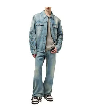 Off-White Solid-color Casual Pants