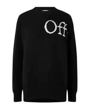 Off-White Logo Crew Neck Jumper