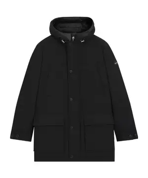 Hugo Boss Minimalist Hooded Jacket - Black