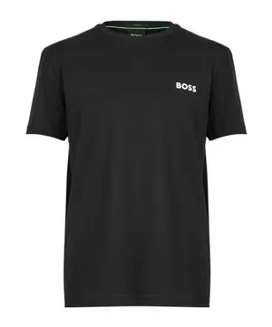 Hugo Boss Boss Ts Active Cn Logo 10267204 01 - Black