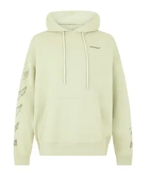 Off-White Scrib Diag Over-the-head Hoodie - Nude