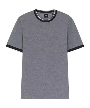 Hugo Boss Short-sleeve Crew-neck T-shirt - Gray