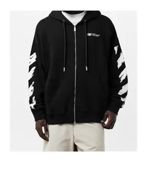Off-White Ink Zip Hoodie