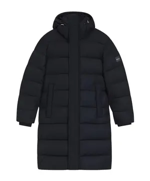 Hugo Boss Solid Color Down Jacket - Black