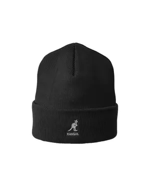 KANGOL Adults Acrylic Beanies - Black