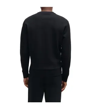 Hugo Boss Embossed Big Logo Crew Neck Sweatshirt