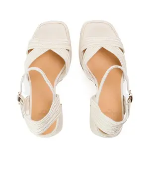 CastaÑer Strappy High-heeled Platform Sandals