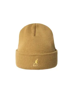 KANGOL Acrylic Knitted Hat - Nude