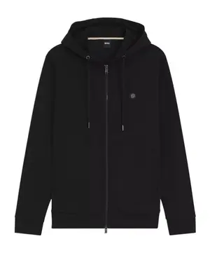 Hugo Boss Spence Full Zip Fleece - Black