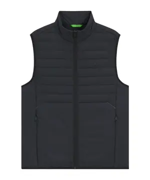 Hugo Boss Urbanex Horizontal Quilted Gilet - Black