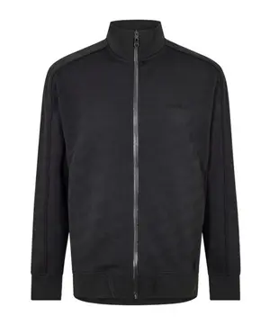 Hugo Boss Mirror Full Zipped Hoodie, Fleece - Black