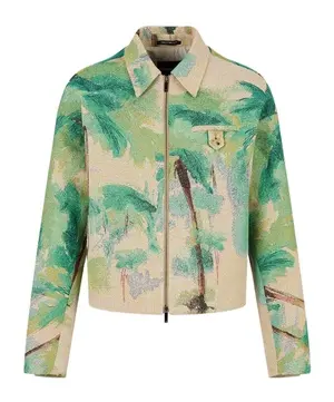 Emporio Armani Printed Casual Jacket