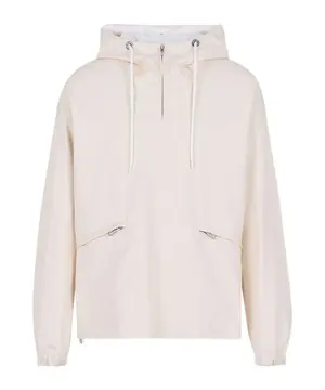 Emporio Armani Quarter Zip Hooded Jacket