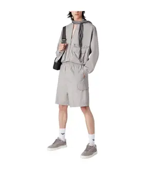 Emporio Armani Solid Color Casual Jacket