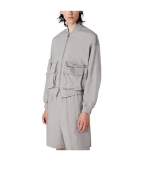 Emporio Armani Solid Color Casual Jacket