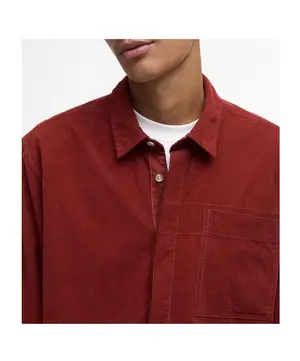 Barbour Long Sleeve Shirt - Fired Brck